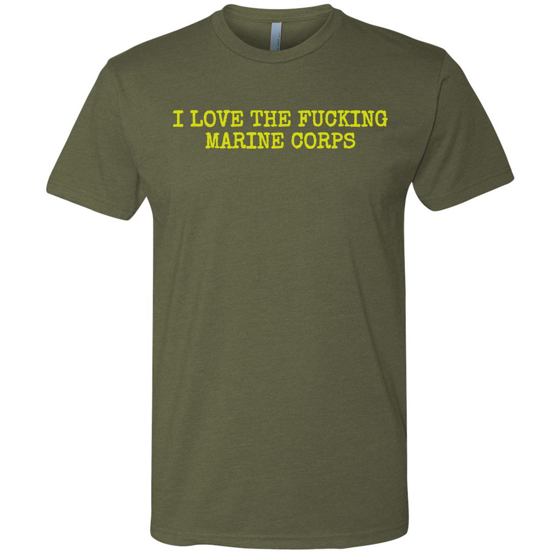 I Love the Marine Corps Tee – Goons Up