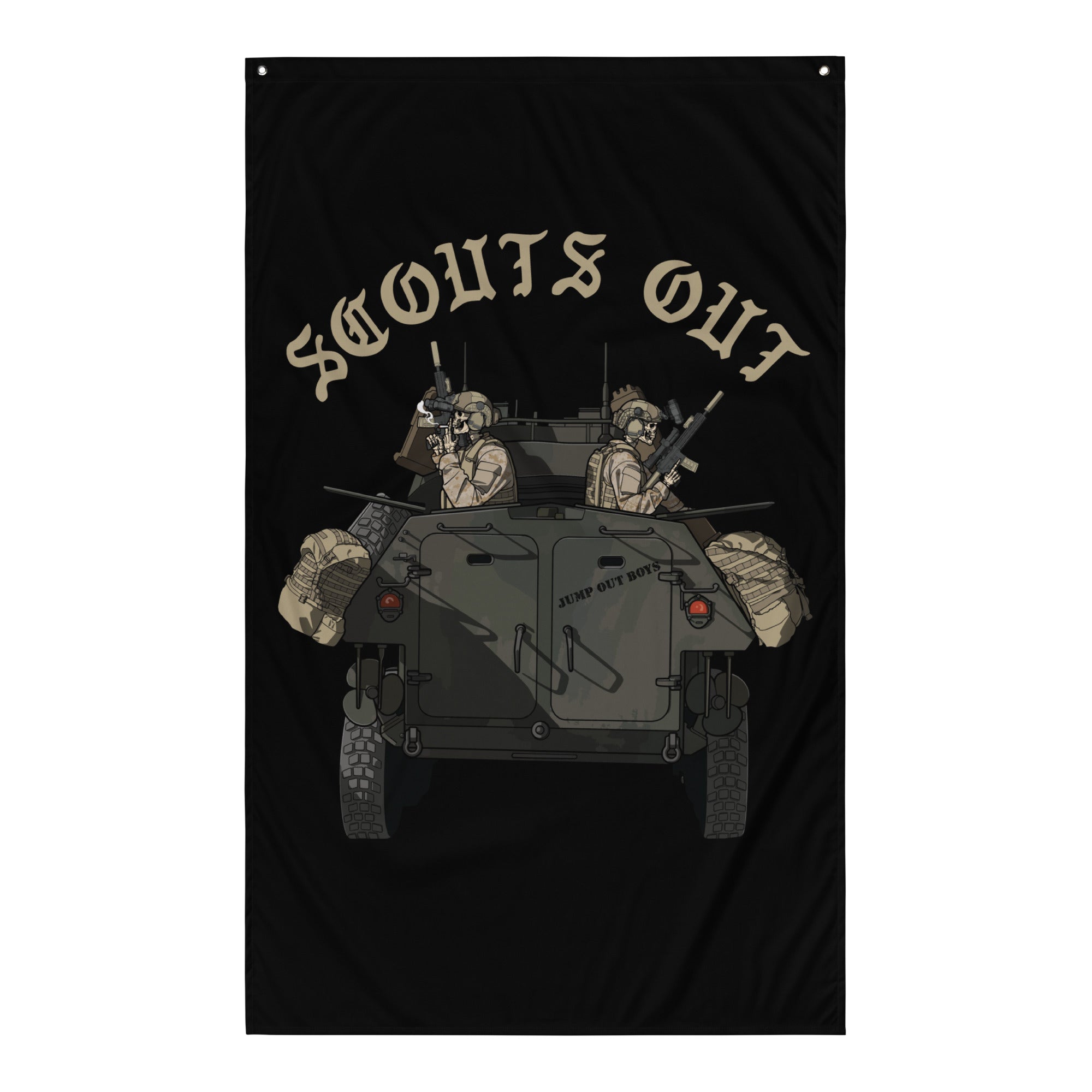 Scouts Out Flag – Goons Up