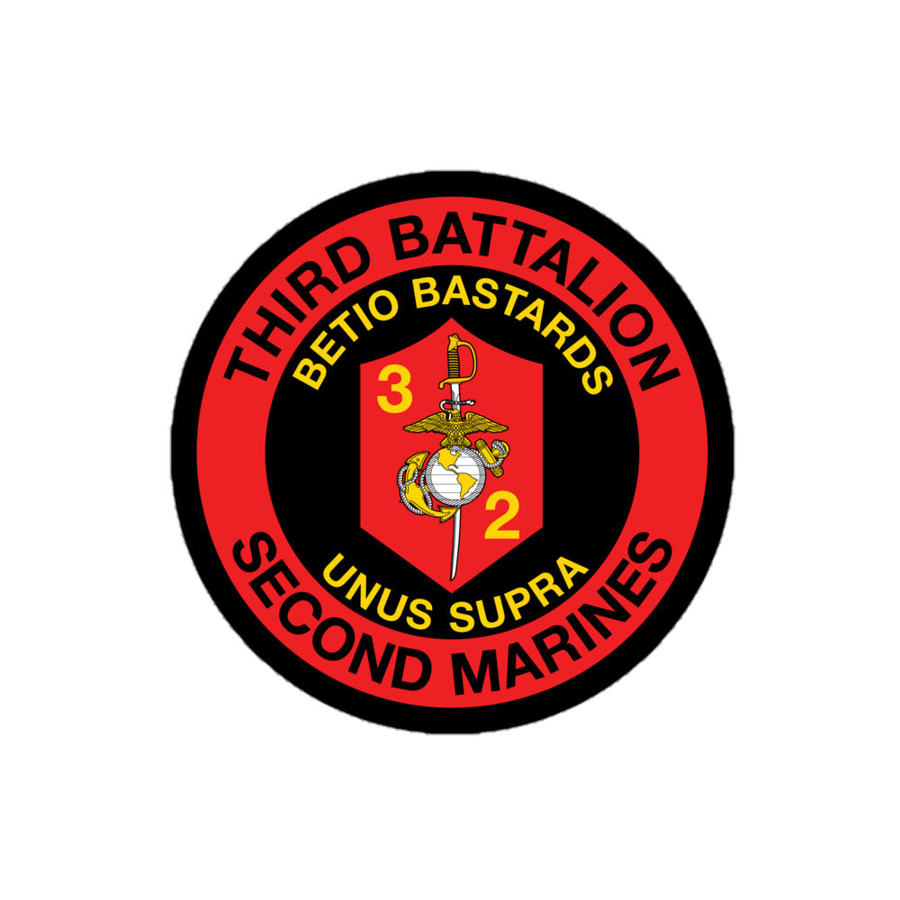 3d Battalion 2d Marines Sticker – Goons Up