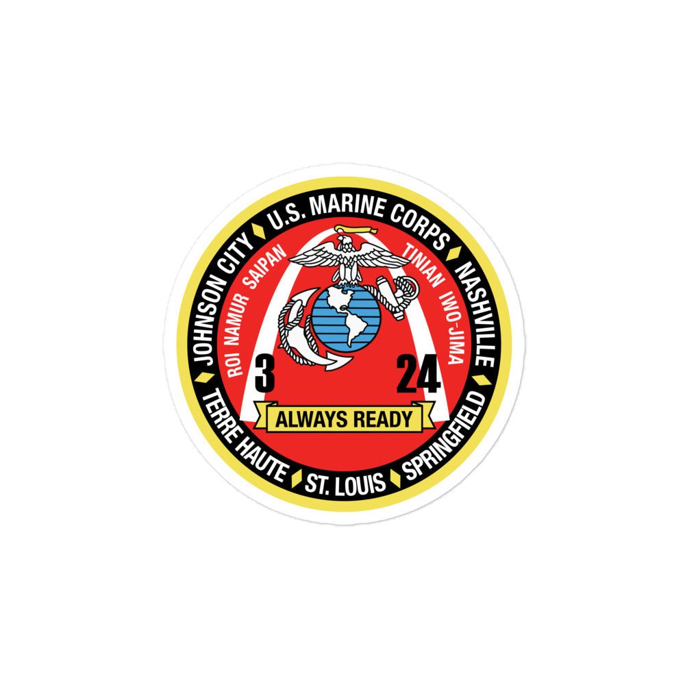 3d Battalion 24th Marines Sticker – Goons Up