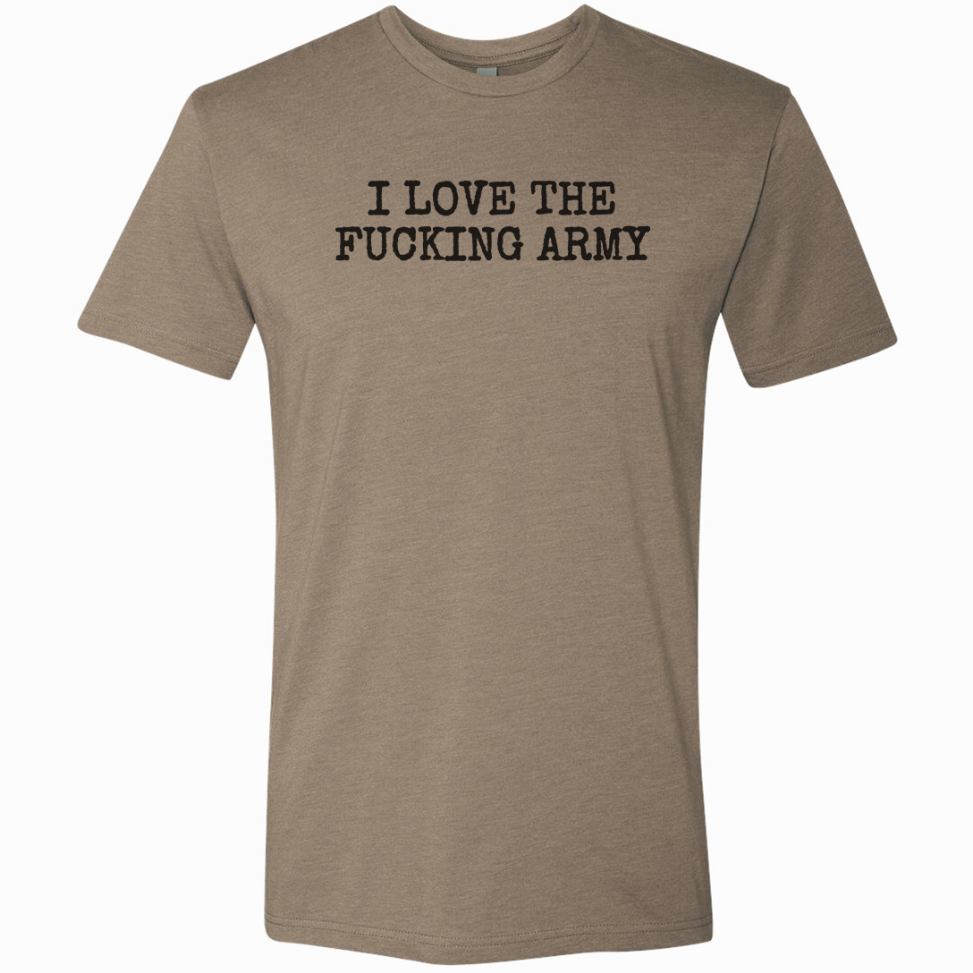I Love the Army Tee – Goons Up