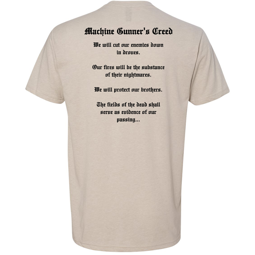 Machine Gunner's Creed Tee – Goons Up