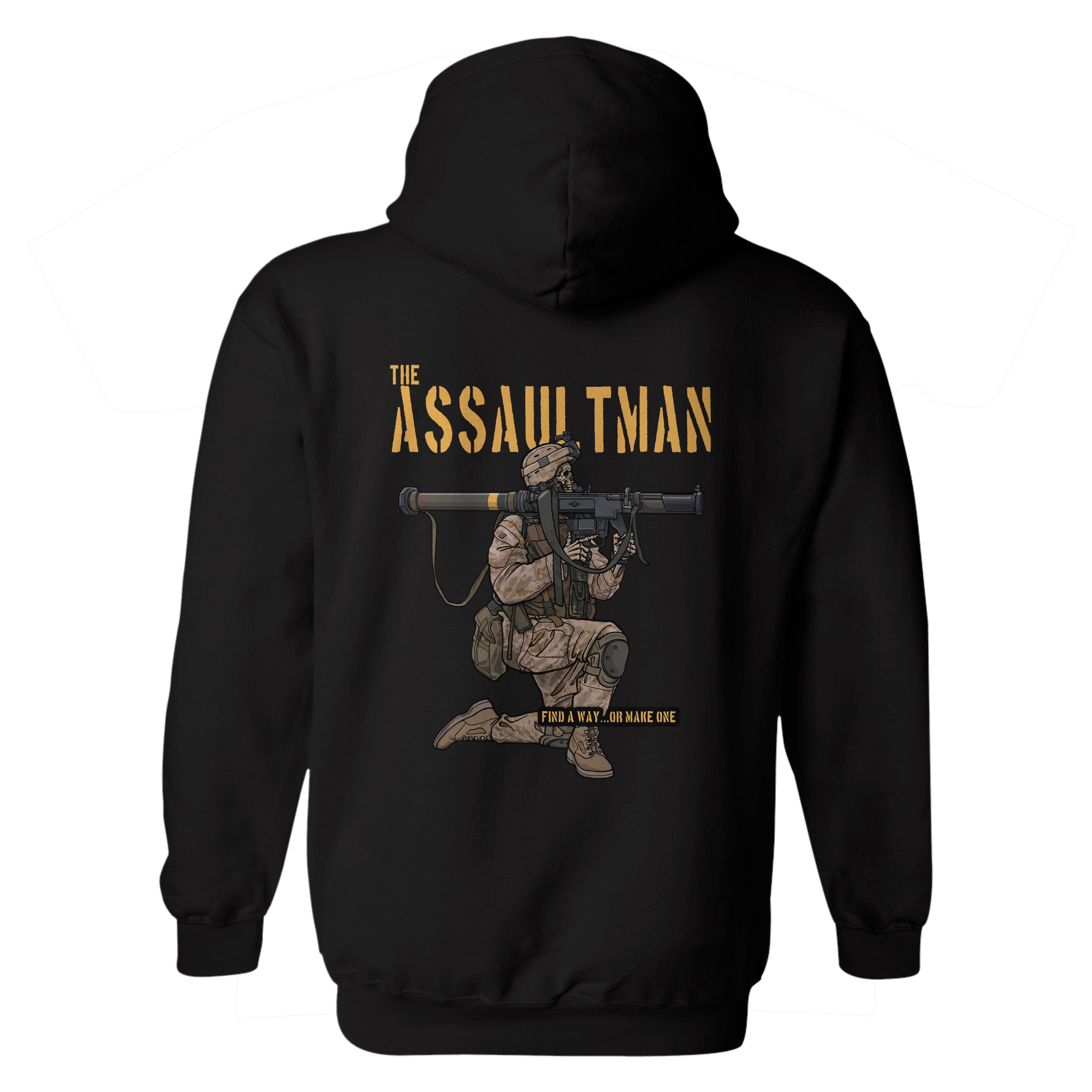 The Assaultman Hoodie – Goons Up