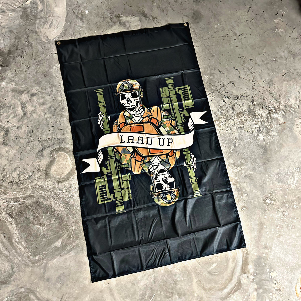 LAAD Gunner Death Card Flag – Goons Up