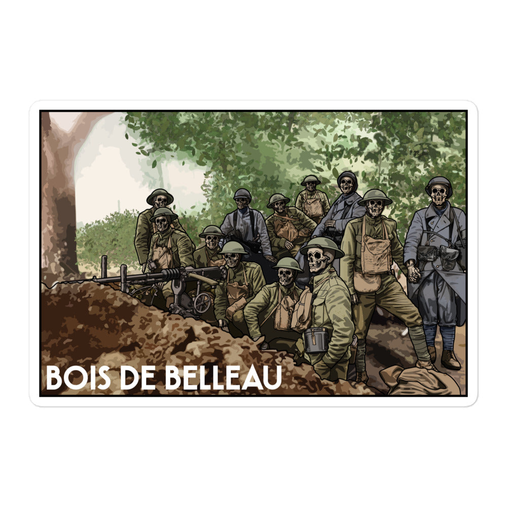 Bois de Belleau Sticker – Goons Up